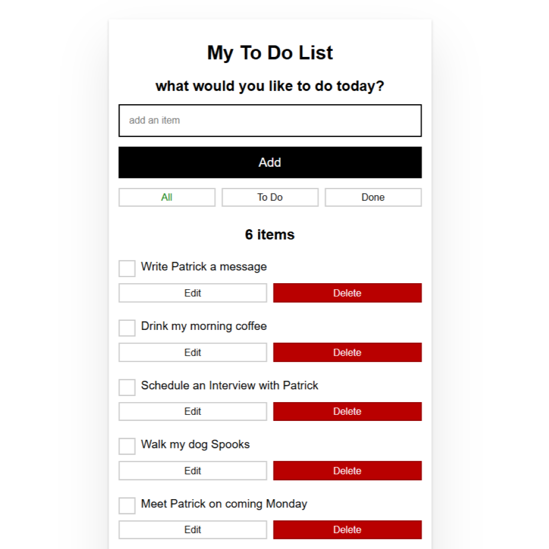 Patrick Tazo Portfolio